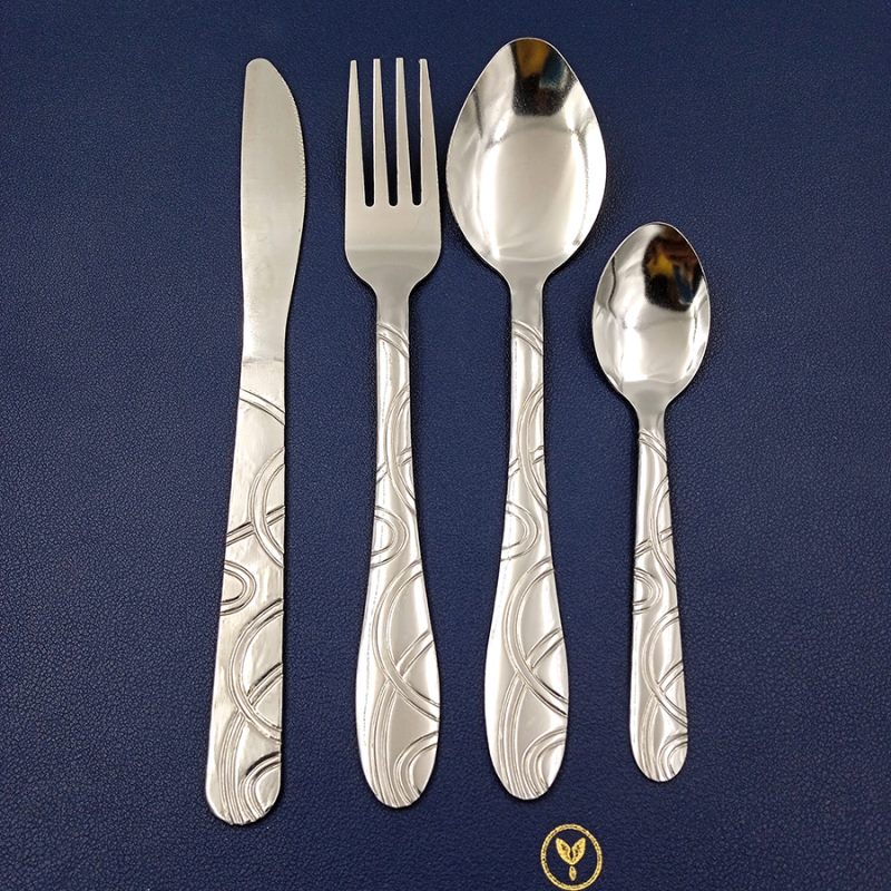 Economic Series 410 stainless steel flatware set - Machine Polish ...