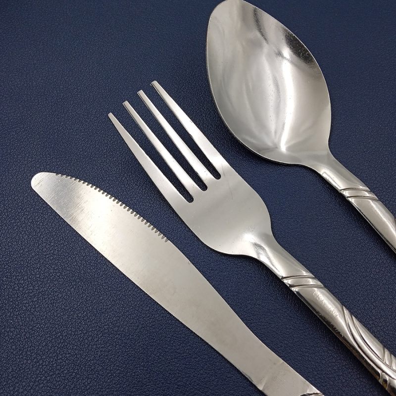 Economic Series 410 stainless steel flatware set - Machine Polish ...