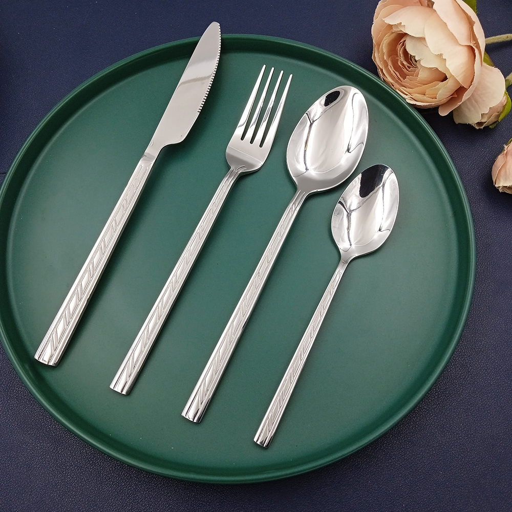 OF261 silver flatware set tableware set - Cutlery set - Jieyang Airport ...