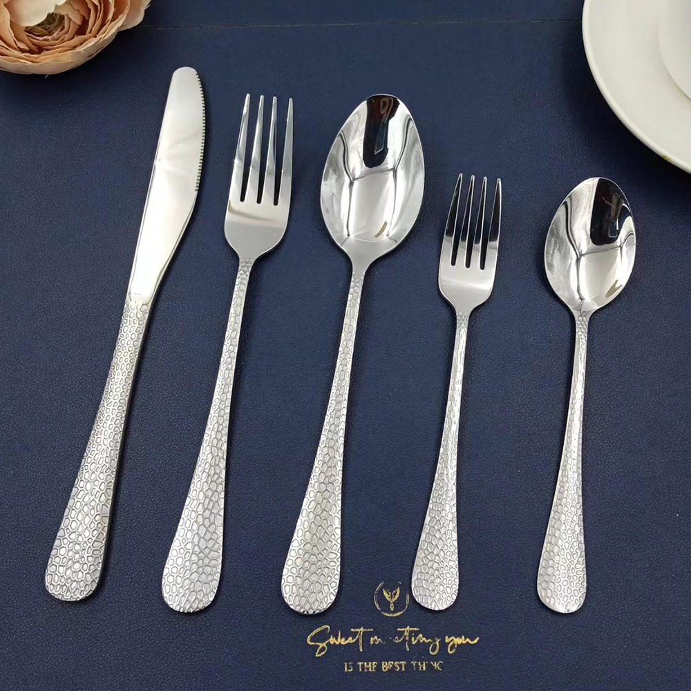 OF239 hammer design cutlery set - Cutlery set - Jieyang Airport ...